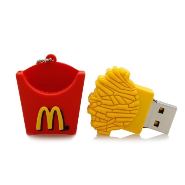 მეხსიერების ბარათი McDonald's fries usb flash drive 8GB | allmarket.ge