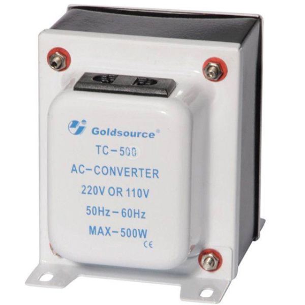 Goldsource Converter TC-500 Step up/down voltage transformer TC-500, 500W, 220VAC-110VAC ...