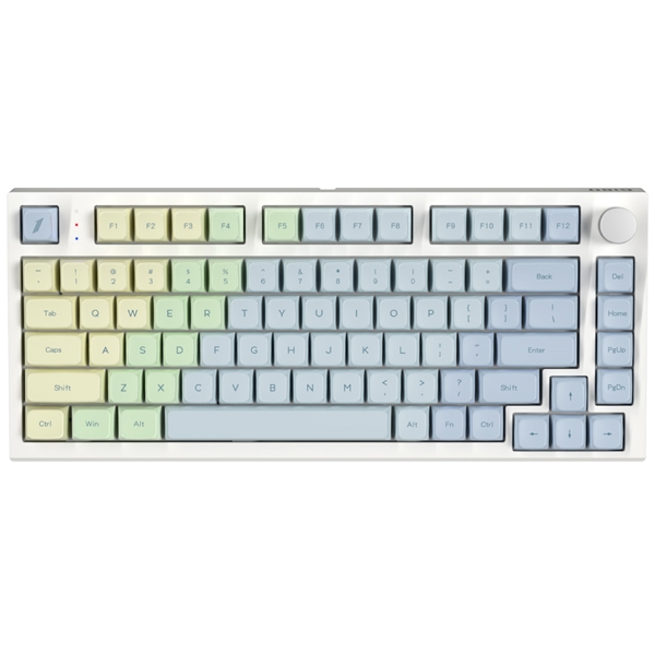 კლავიატურა 1STPlayer GT-SLPro/SW Clear Gi80, Wireless, Type-C, 2.4G ...