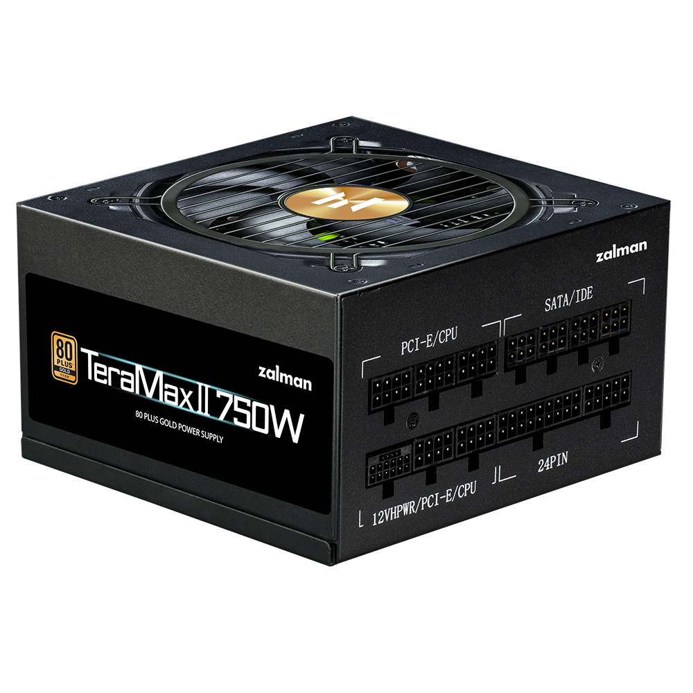 კვების ბლოკი Zalman ZM750-TMX2 TeraMax II, 750W, 80 Plus Gold, Power ...