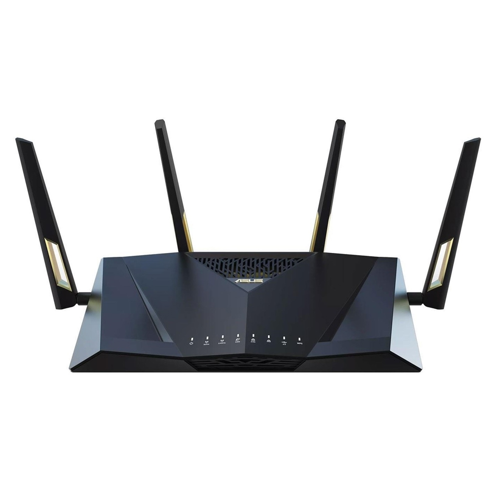 როუტერი Asus 90IG0820-MU9A00 RT-AX88U PRO, Router, Black/Blue ...