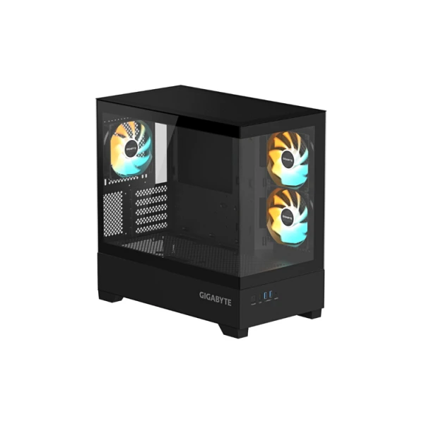 Computer Case Gigabyte C201PI PANORAMIC, MidiT, Mini ITX, ATX, 2xUSB 3. ...