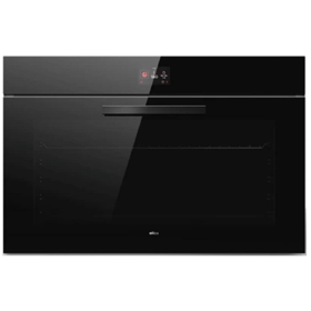 Built-In Electric Oven Elica VIRTUS MULTI 90 TFT BL, 3400W, Black ...