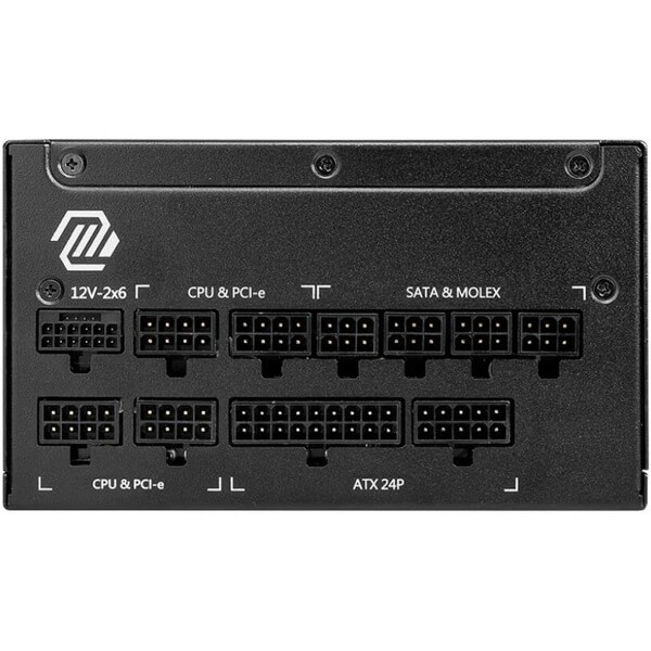 კვების ბლოკი MSI 306-7ZP9B11-CE0 MAG A1000GL, 1000W, 80 PLUS Gold ...