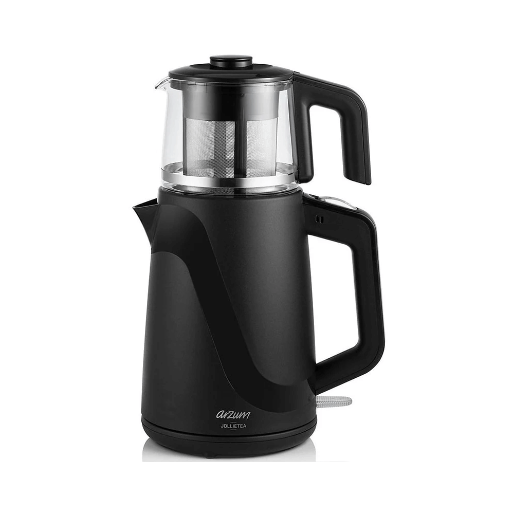 ჩაის აპარატი Arzum AR3062, 1650W, 2L, Tea Maker, Black | allmarket.ge