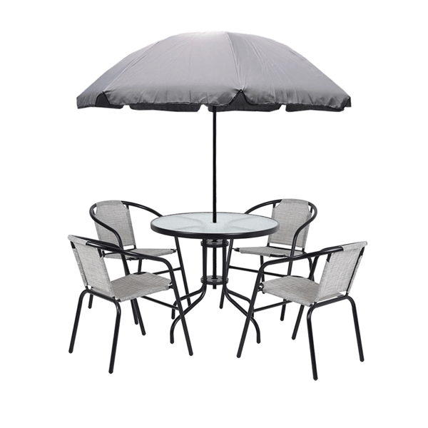 Furniture Set OEM 17051574, 6Pcs, Black | allmarket.ge